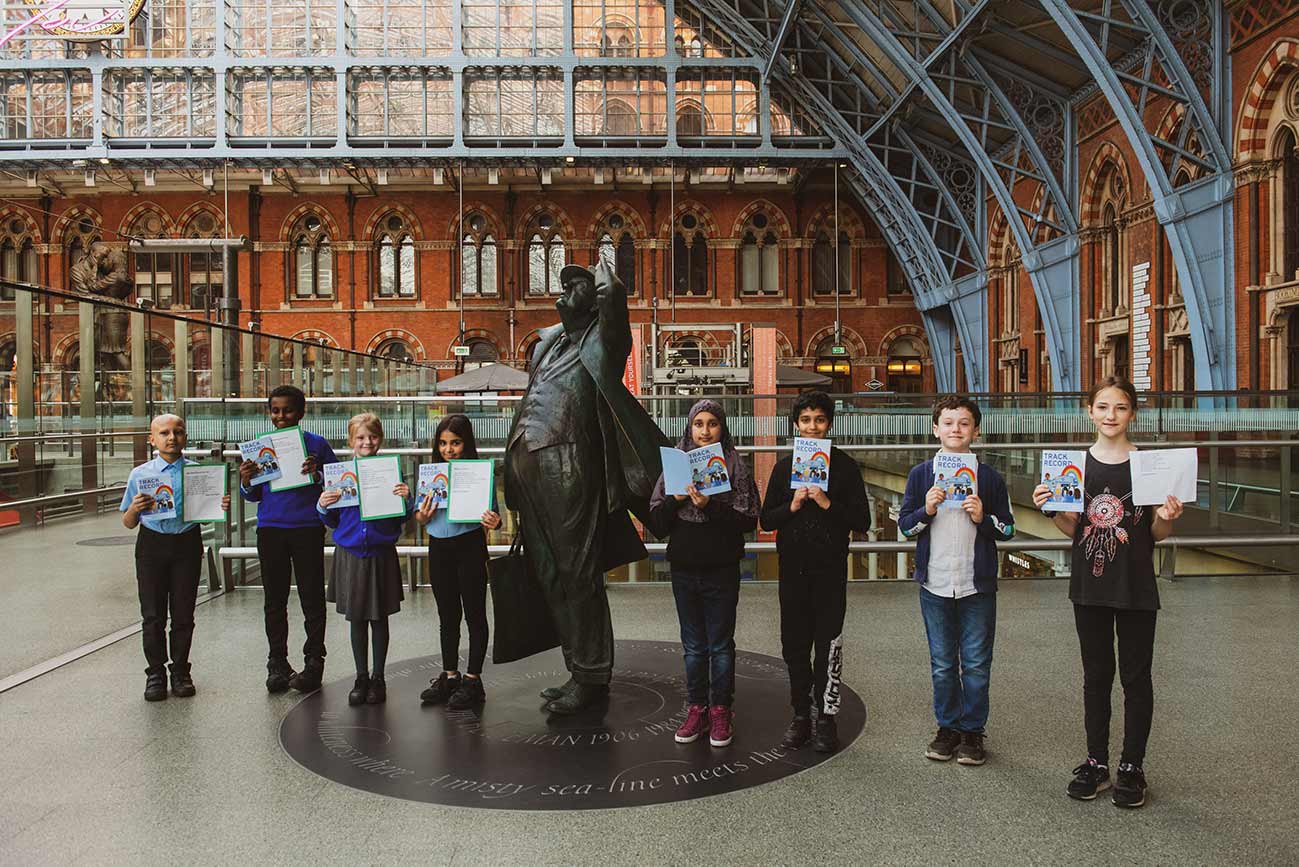 2020 Track Record Poetry - London St. Pancras Highspeed